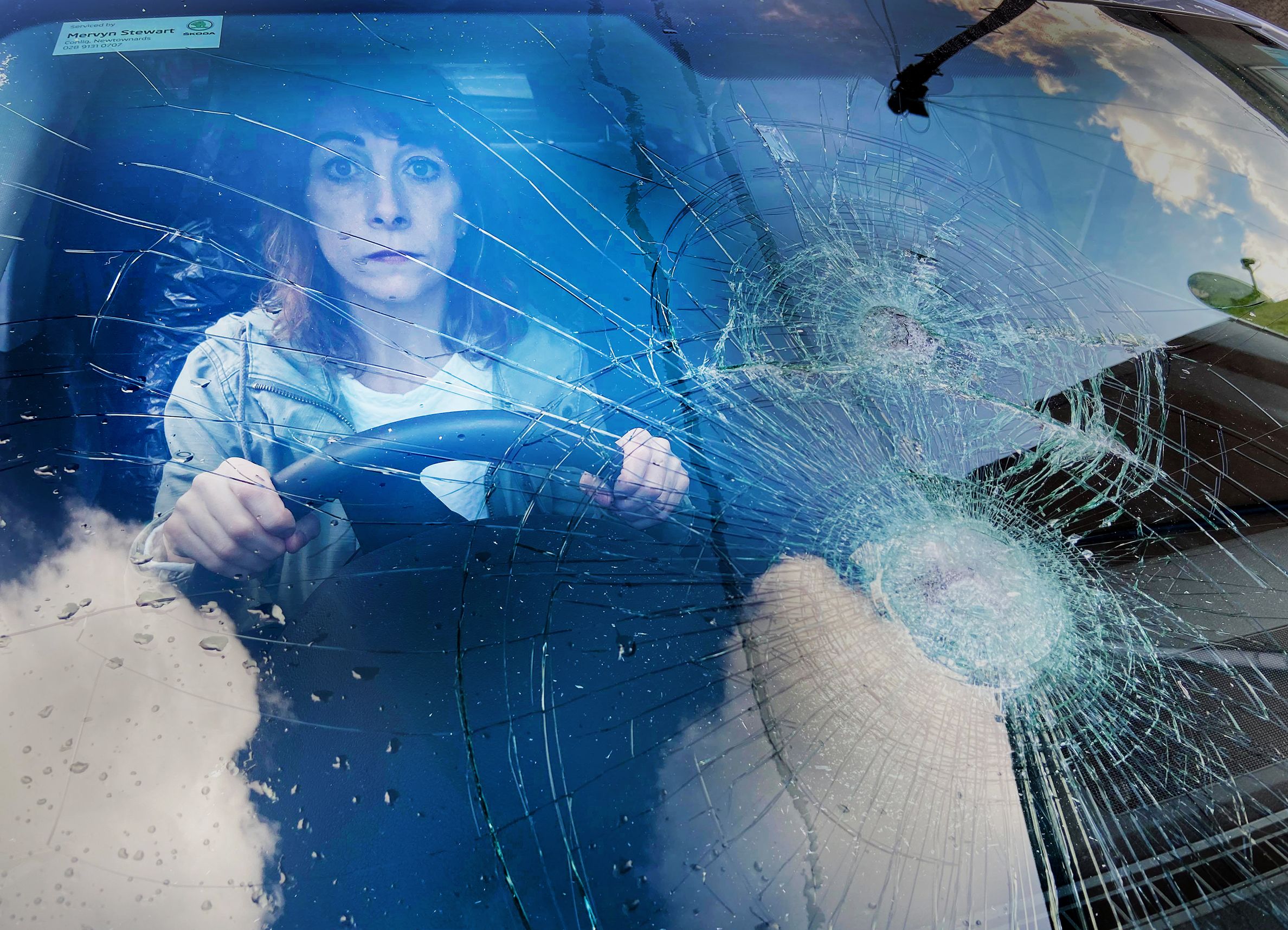 Mother’s house attacked a week after her car is smashed up