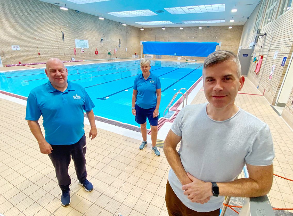 Countdown to Thursday opening of swimming pools at local leisure centres