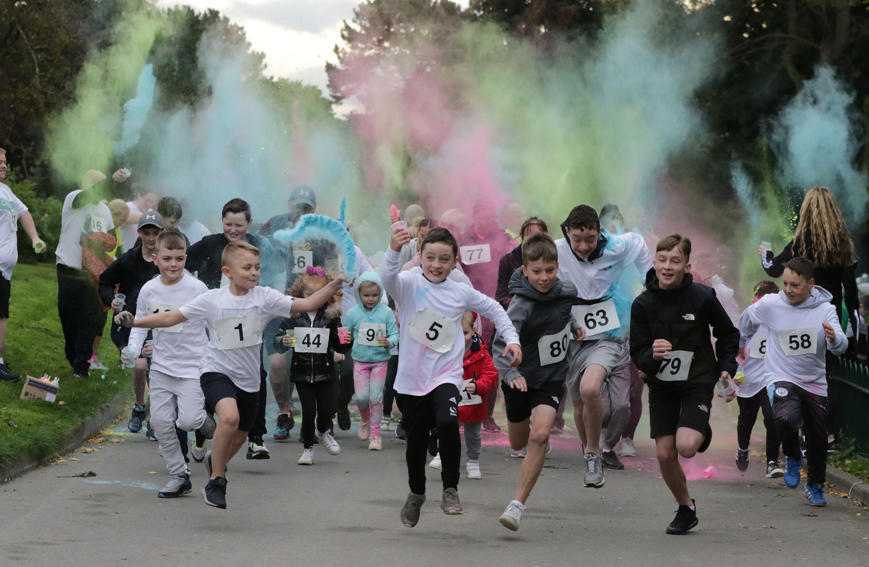 GALLERY: Vital funds raised for Niall's treatment in US during colour run