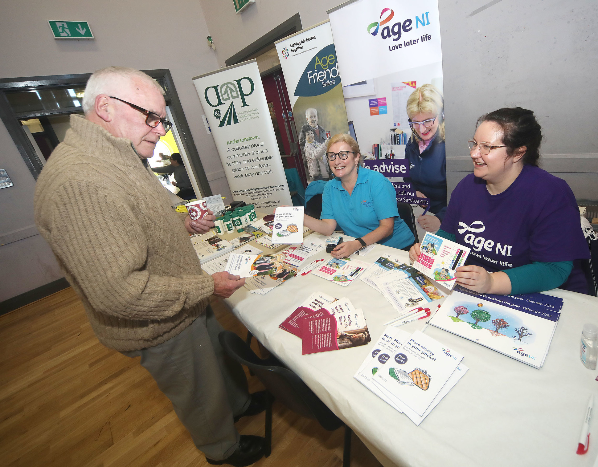 Tullymore Information Day helps those facing a tough winter