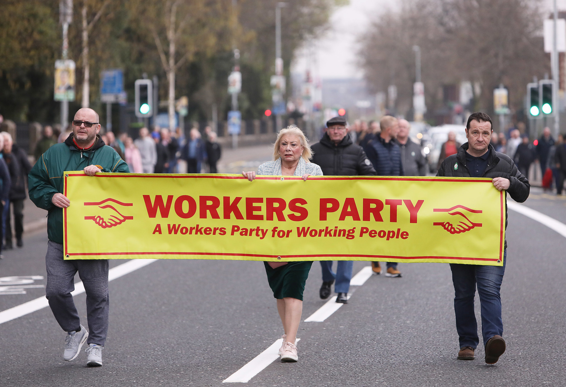 GALLERY: Workers' Party Easter commemoration in Belfast