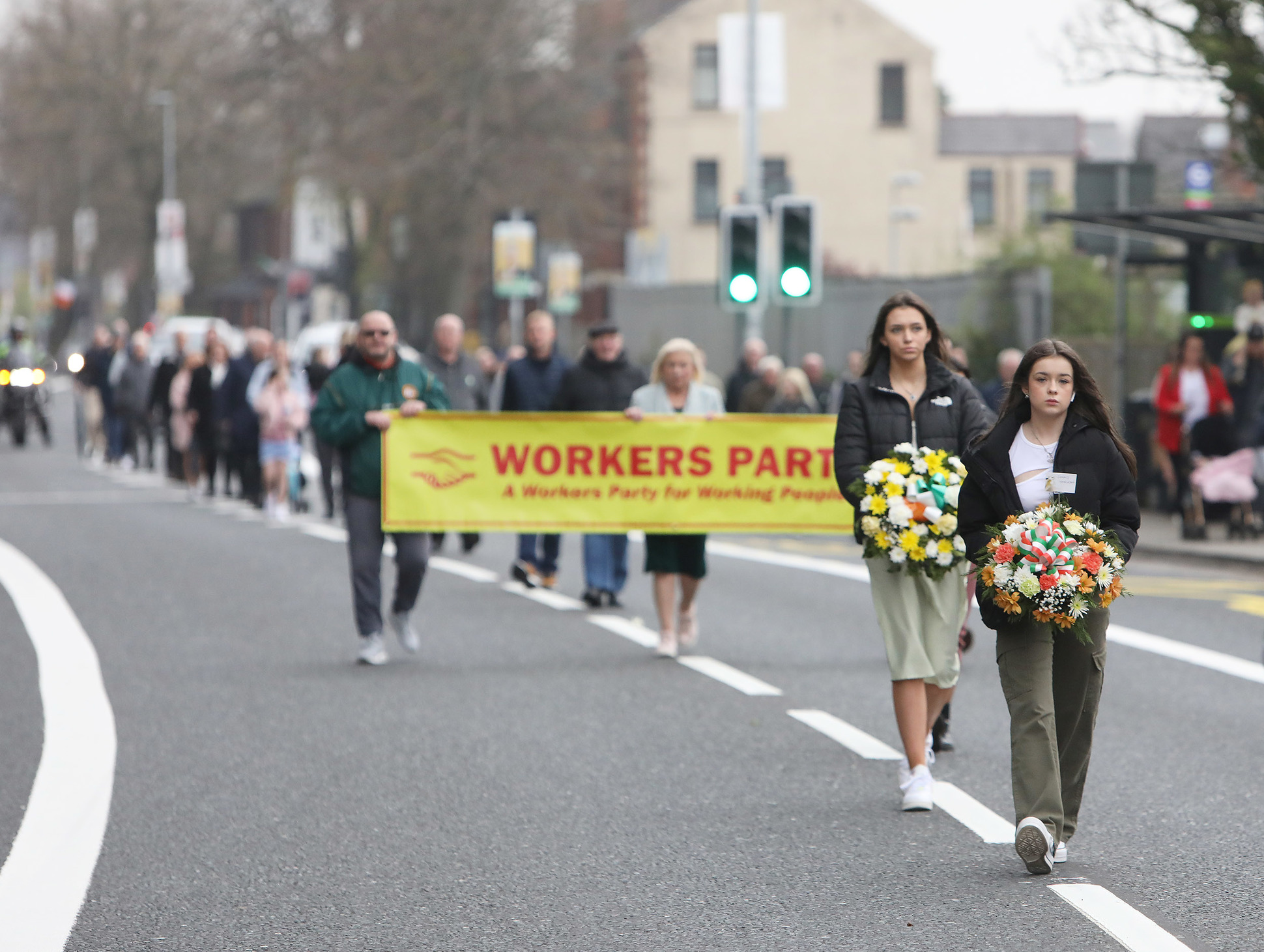 GALLERY: Workers' Party Easter commemoration in Belfast