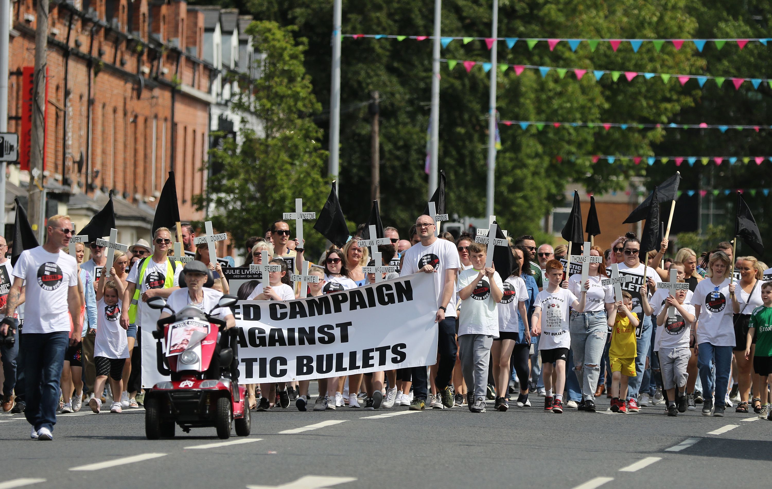 GALLERY: Remembering the victims of plastic and rubber bullets