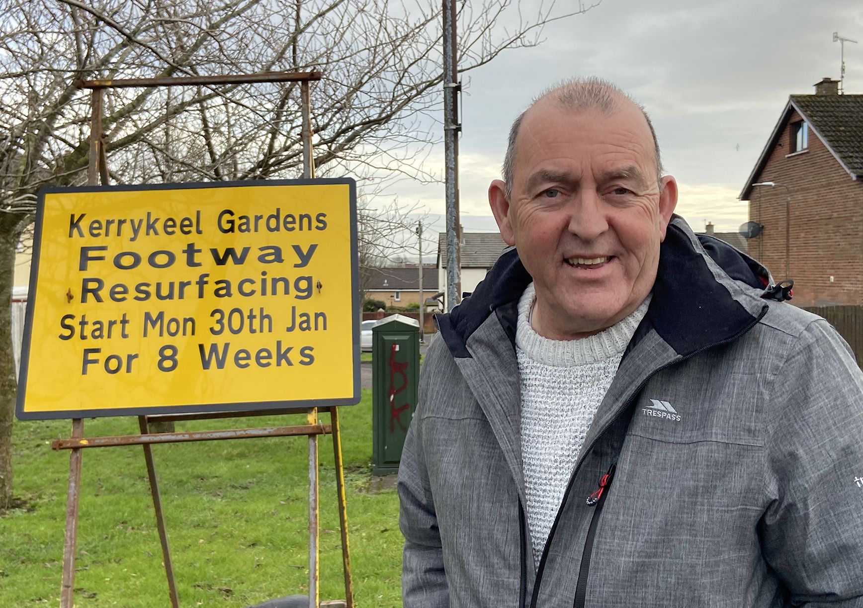 Best foot forward in Kerrykeel as resurfacing gets underway