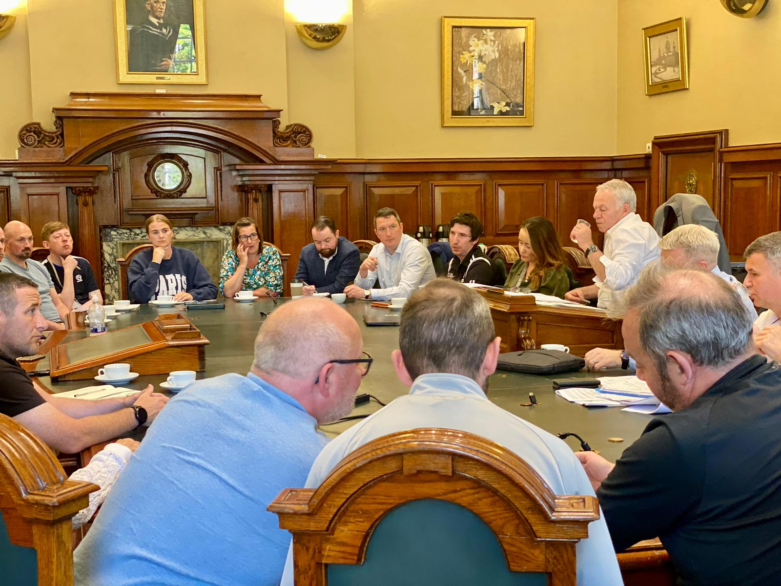 John Finucane meets with Council over lack of GAA pitches in North Belfast