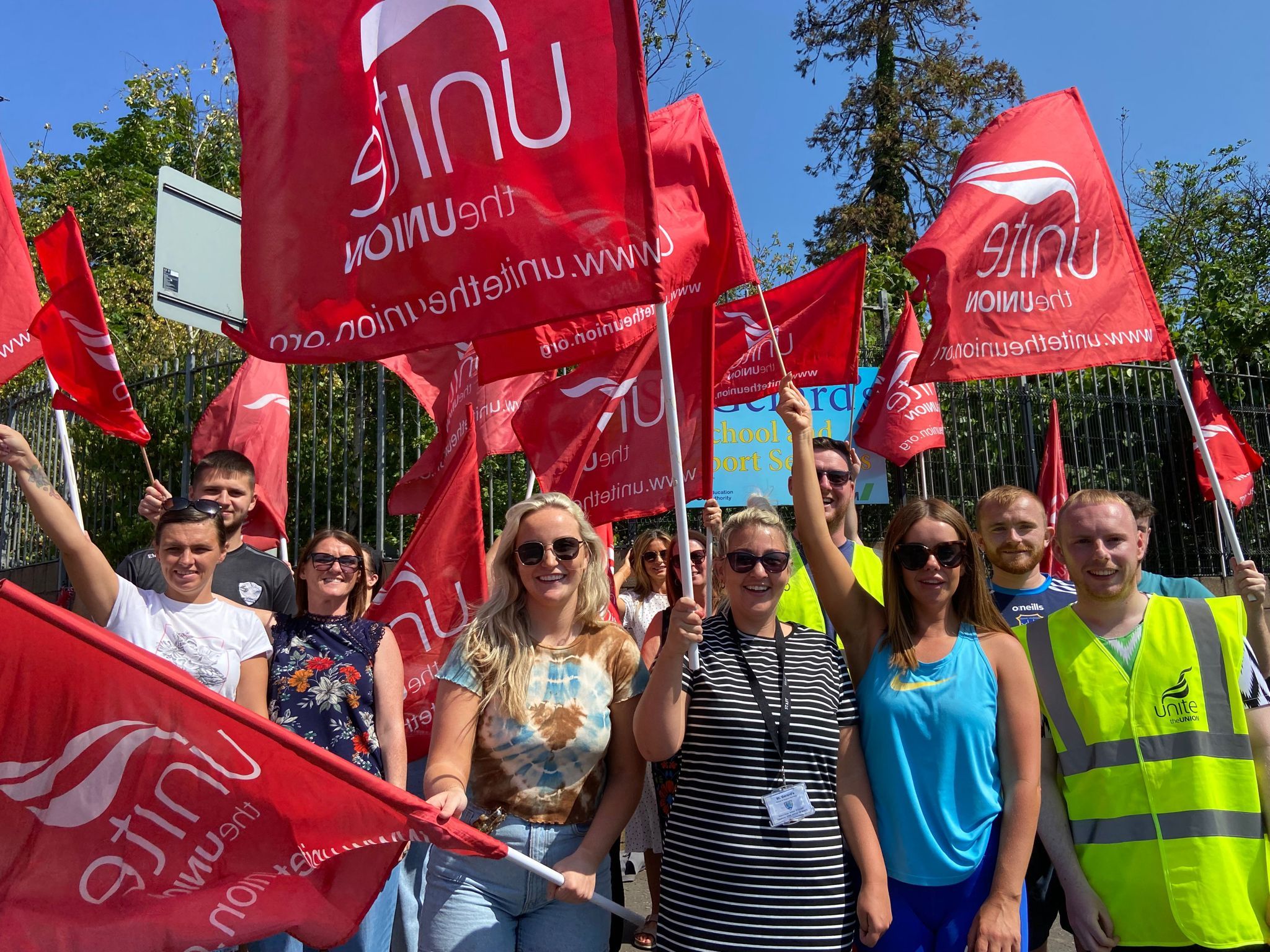 Education strikes continue over pay and conditions