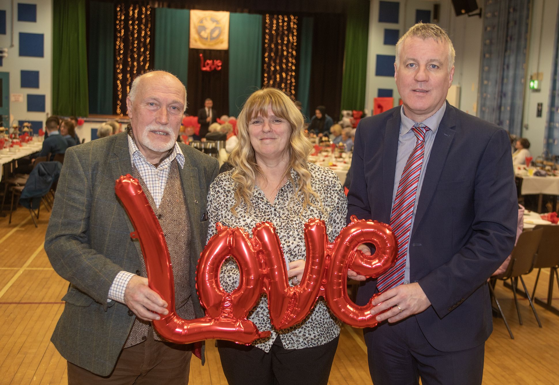 Golden girls step out at All Saints Valentine's hooley