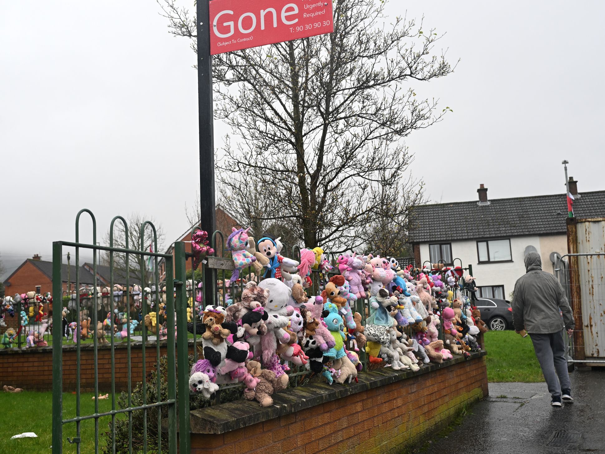 GALLERY: Hundreds take part in Palestine solidarity walk in West Belfast