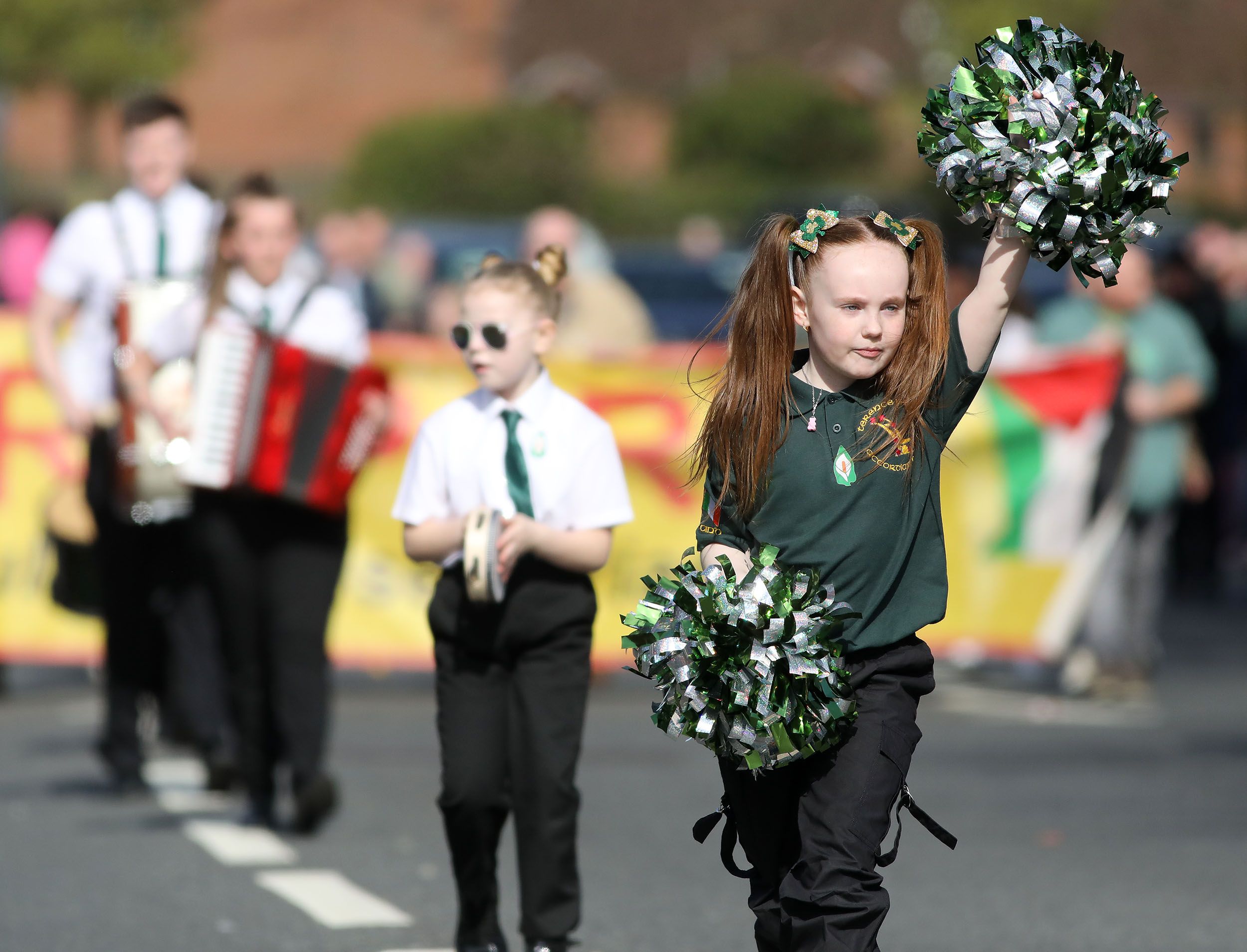 GALLERY: Workers' Party Easter parade on the Falls Road