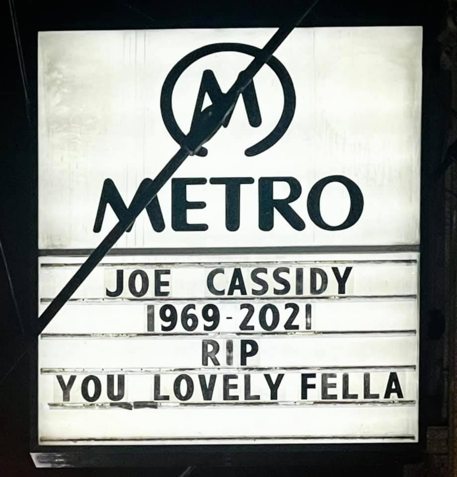 Tributes paid to North Belfast musician Joe Cassidy