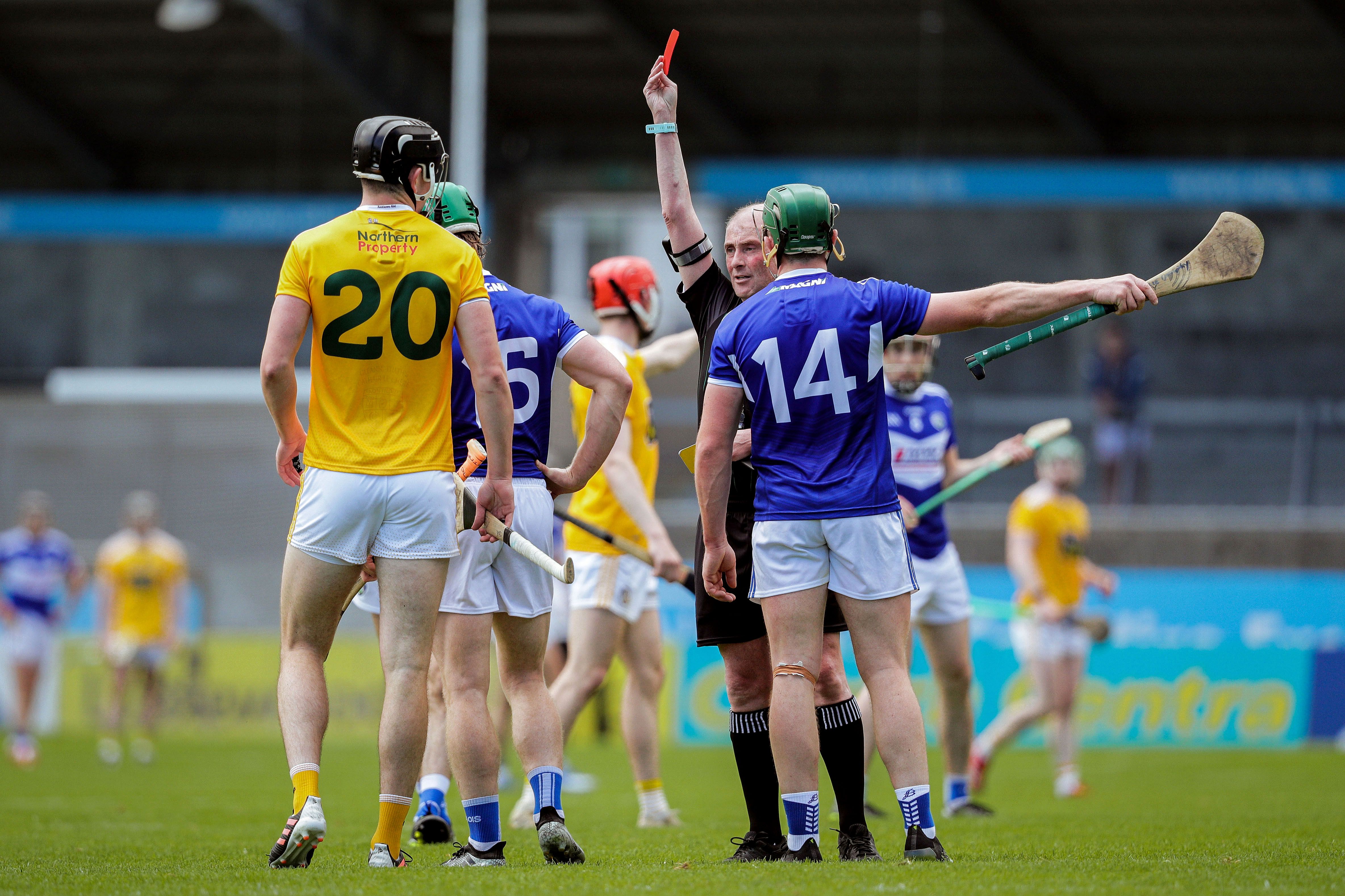 All-Ireland SHC: Antrim face the drop as Laois claim victory