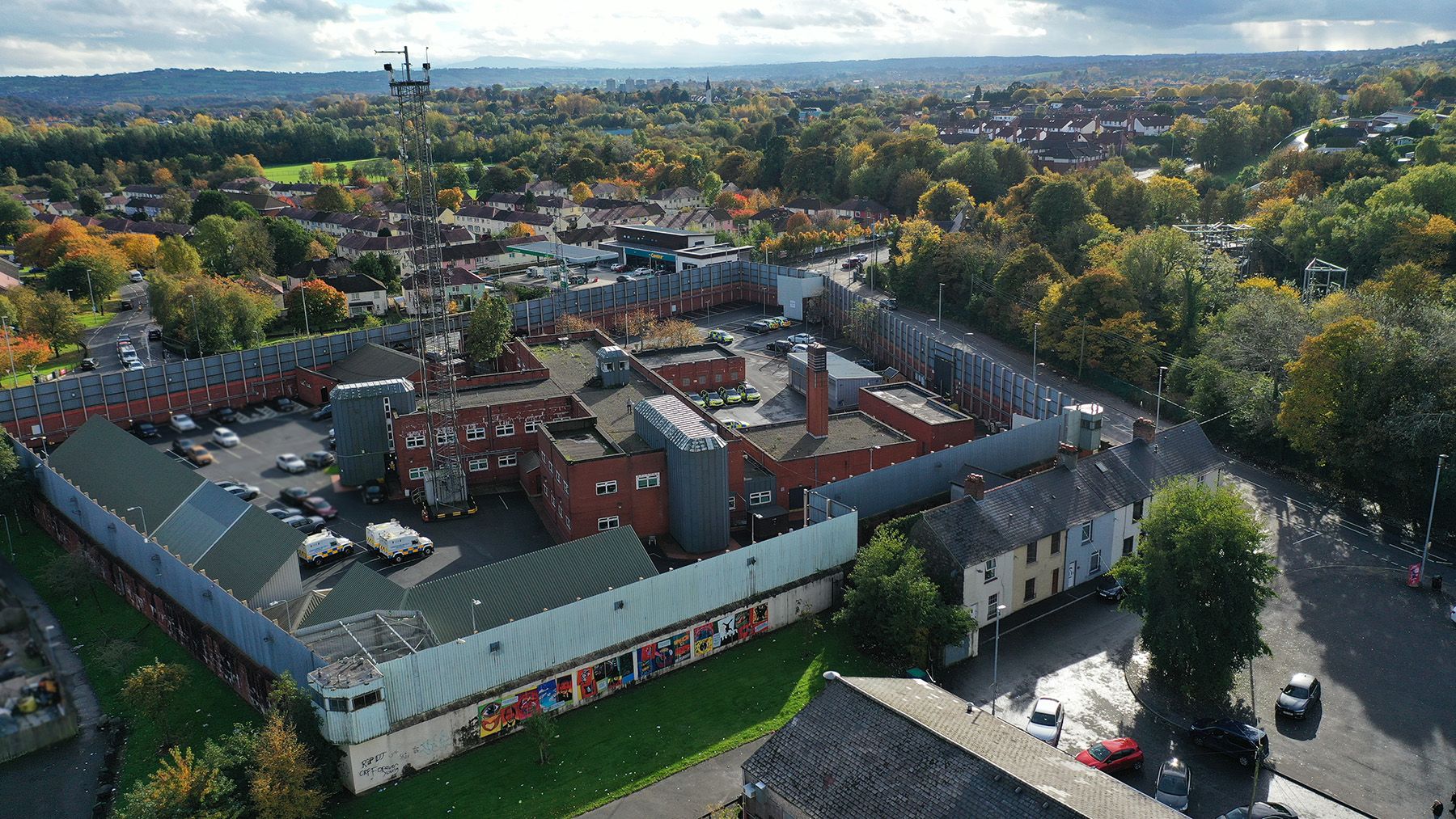 West Belfast's top cop wants Woodbourne's military appearance scaled back