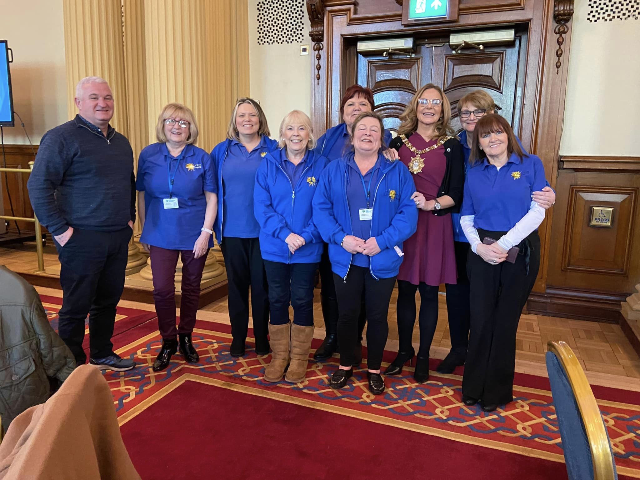 West Belfast volunteers among those celebrated at City Hall