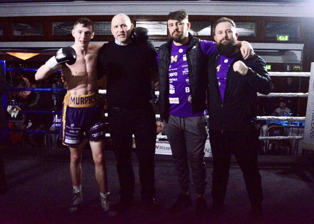 Boxing: Murphy impresses in stoppage win over Melville
