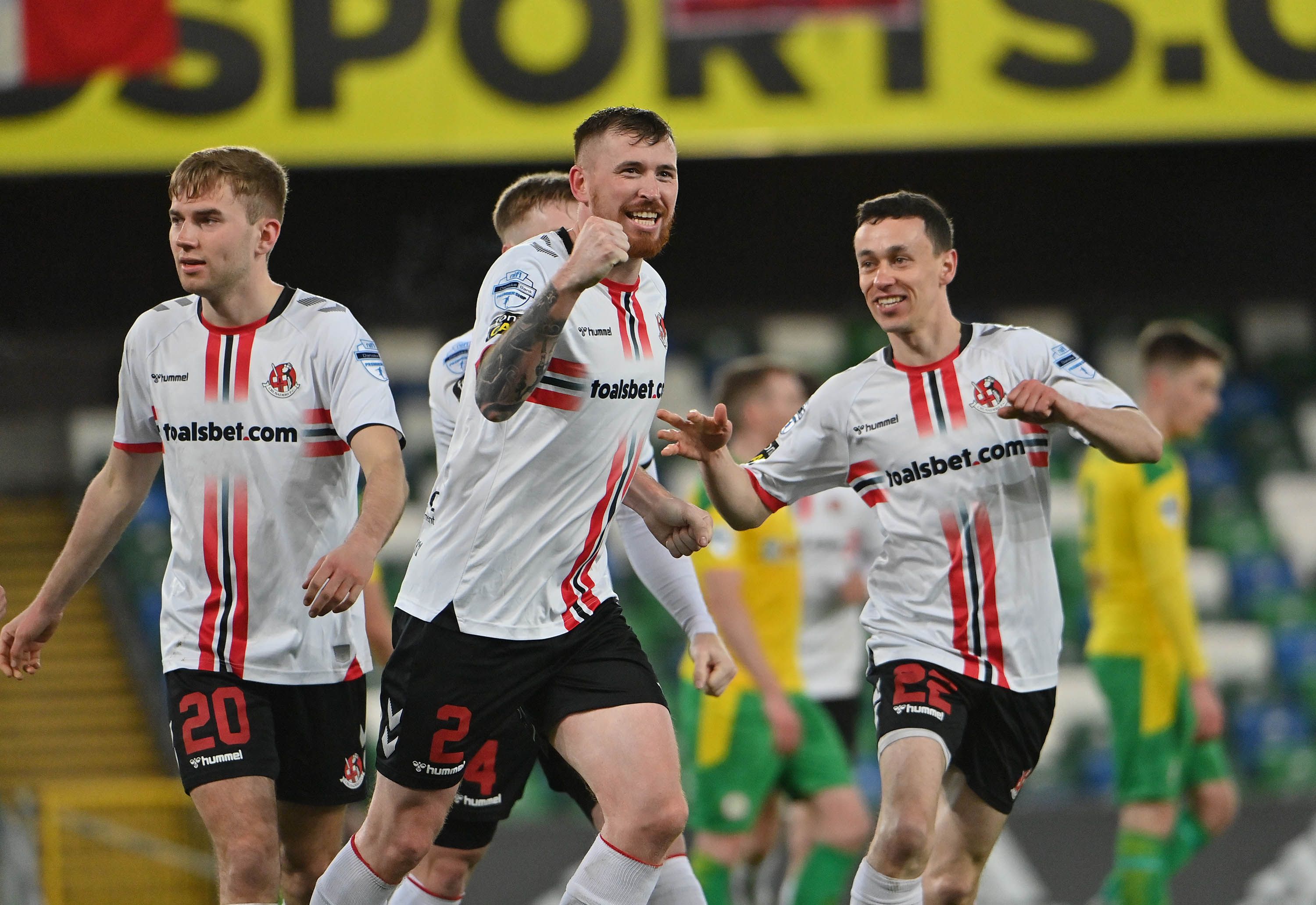 Irish Cup: Crusaders complete the turnaround to end Cliftonvillle's ...