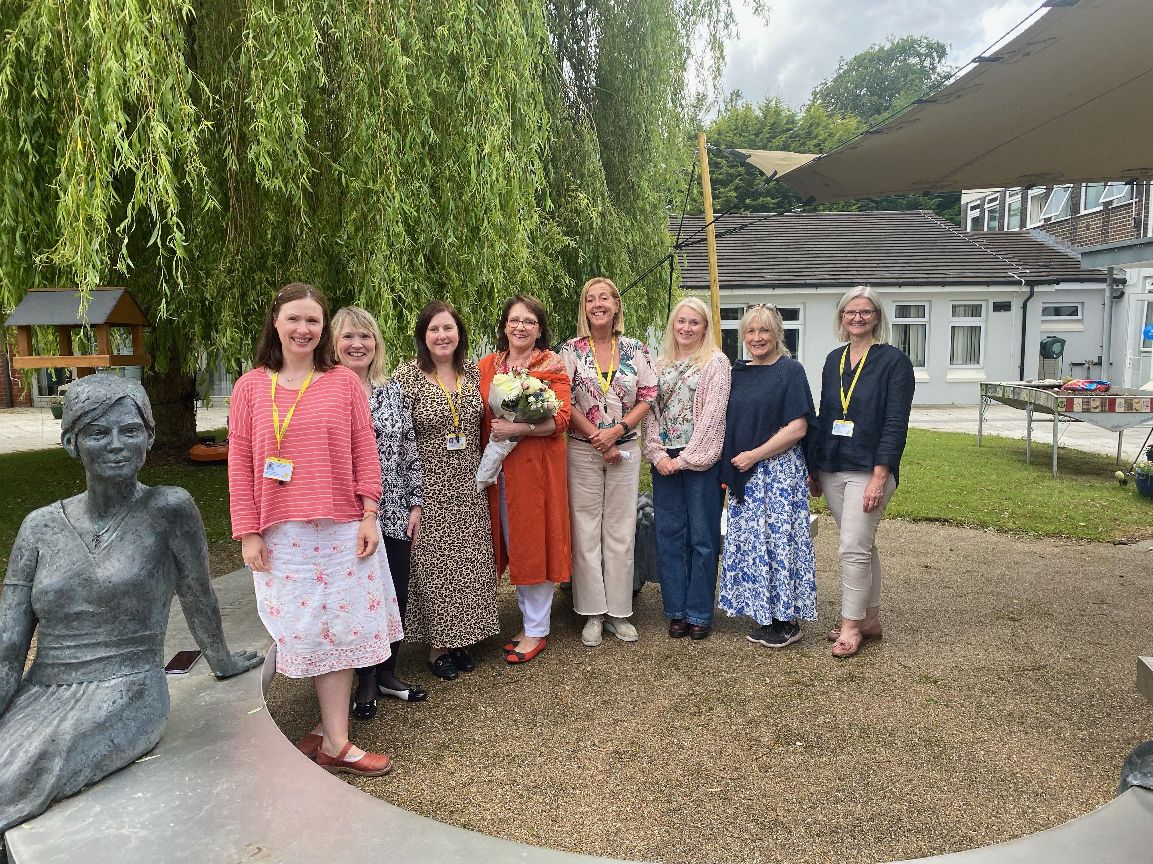 Fond farewells as Alice bows out after lifetime of service to Marie Curie