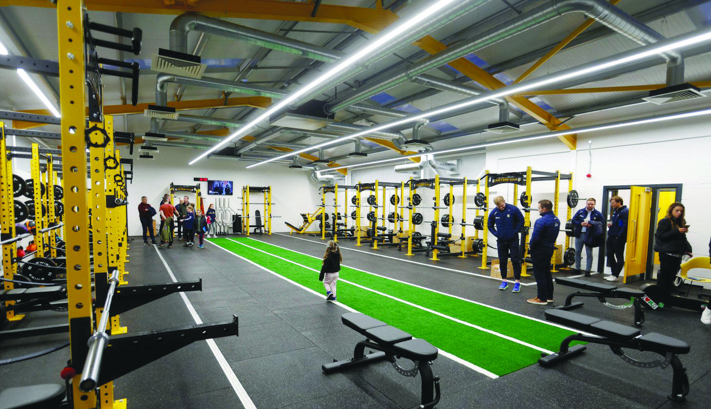 Gaelic Games: Antrim GAA open state-of-the-art gym at Dunsilly