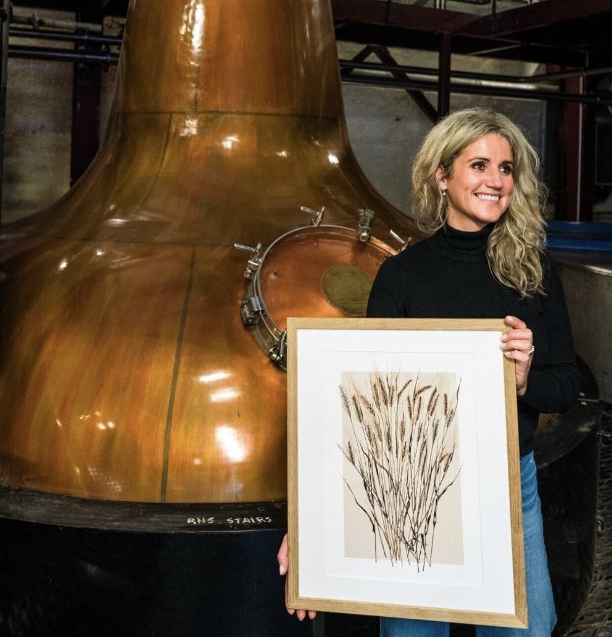 Eimear dedicates her artistic success to her father Eamon