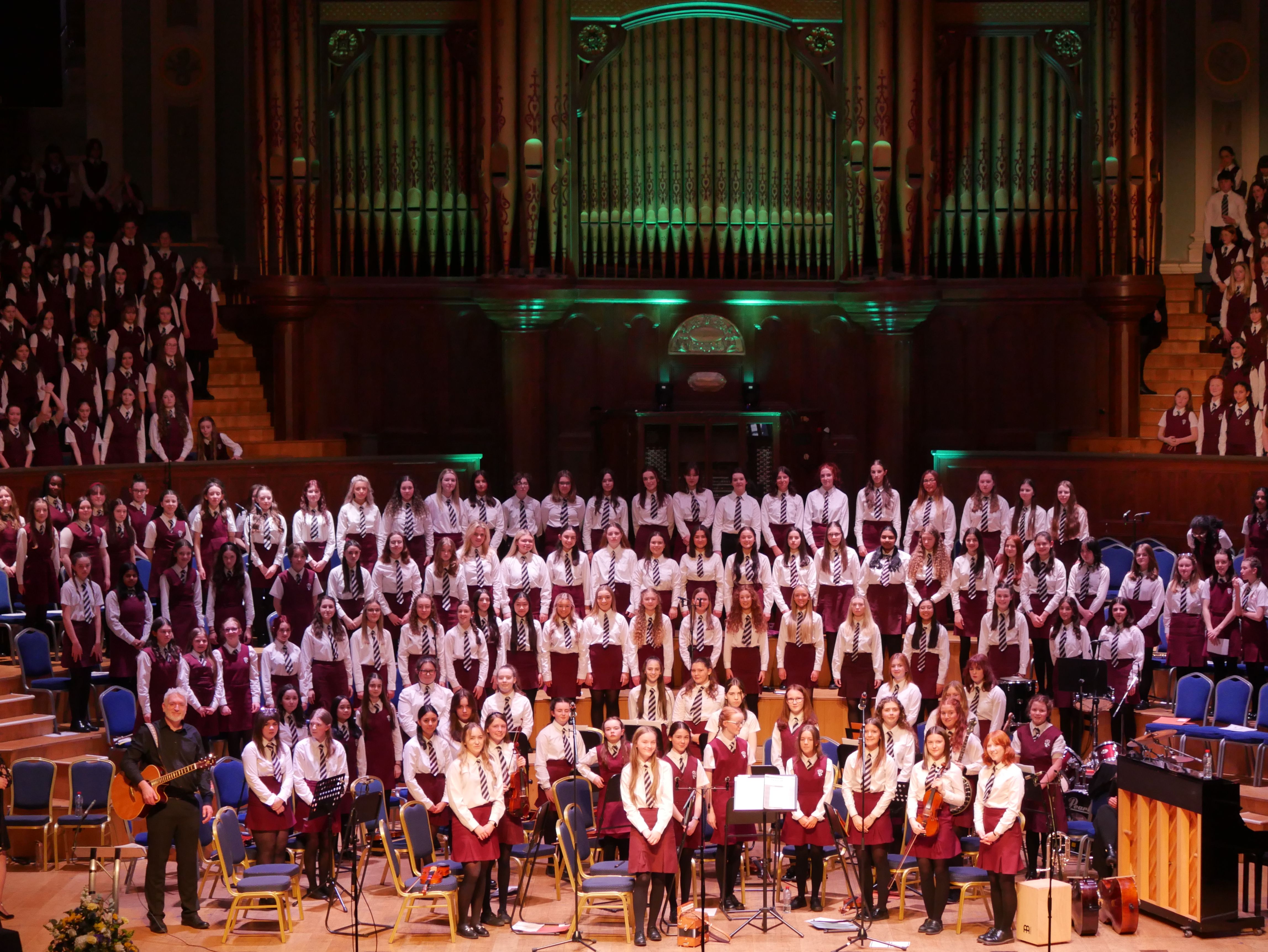 St Dominic's musical talent on display during Ulster Hall Spring Concert