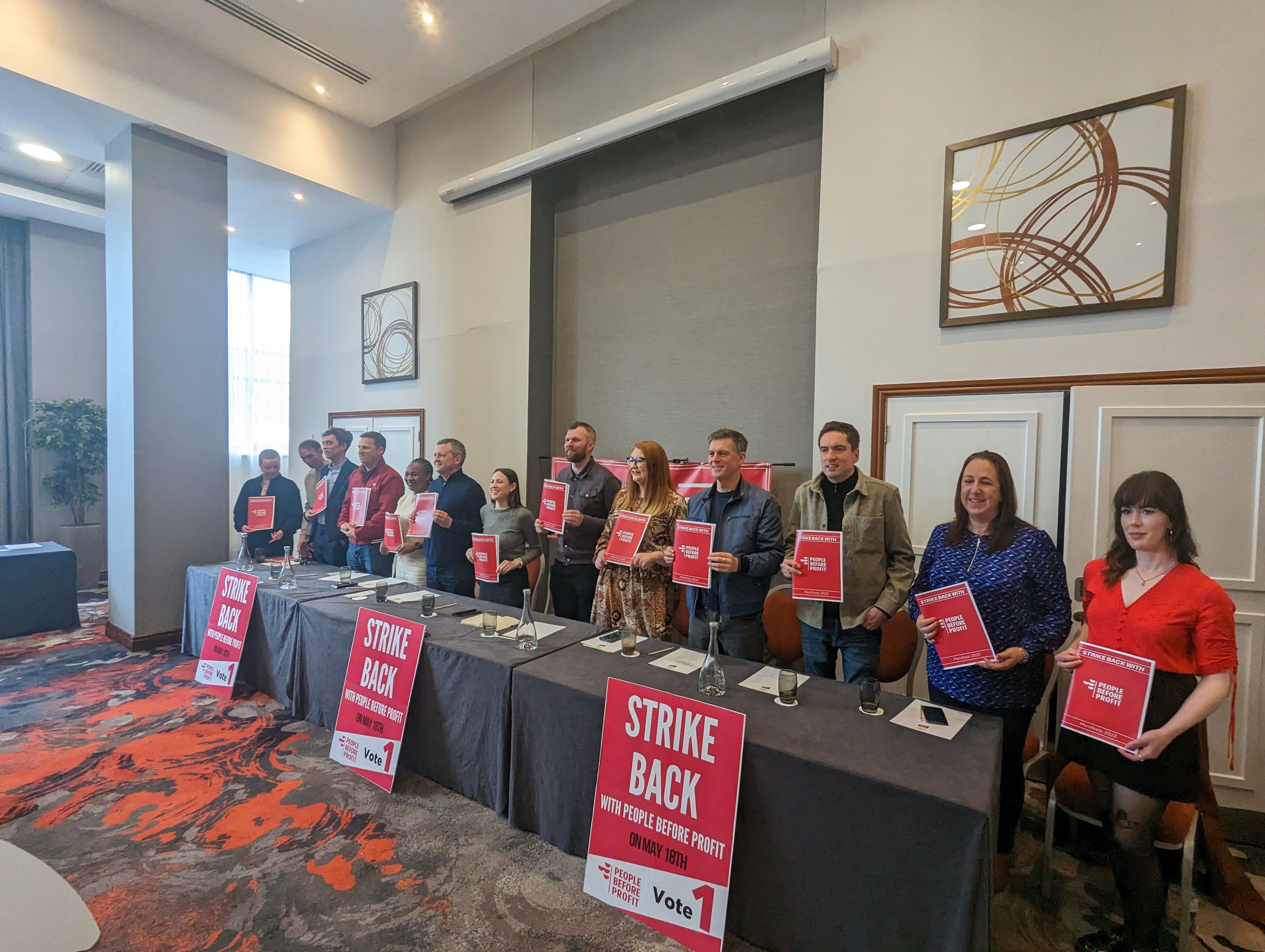 ELECTION' 23: People Before Profit launch election manifesto