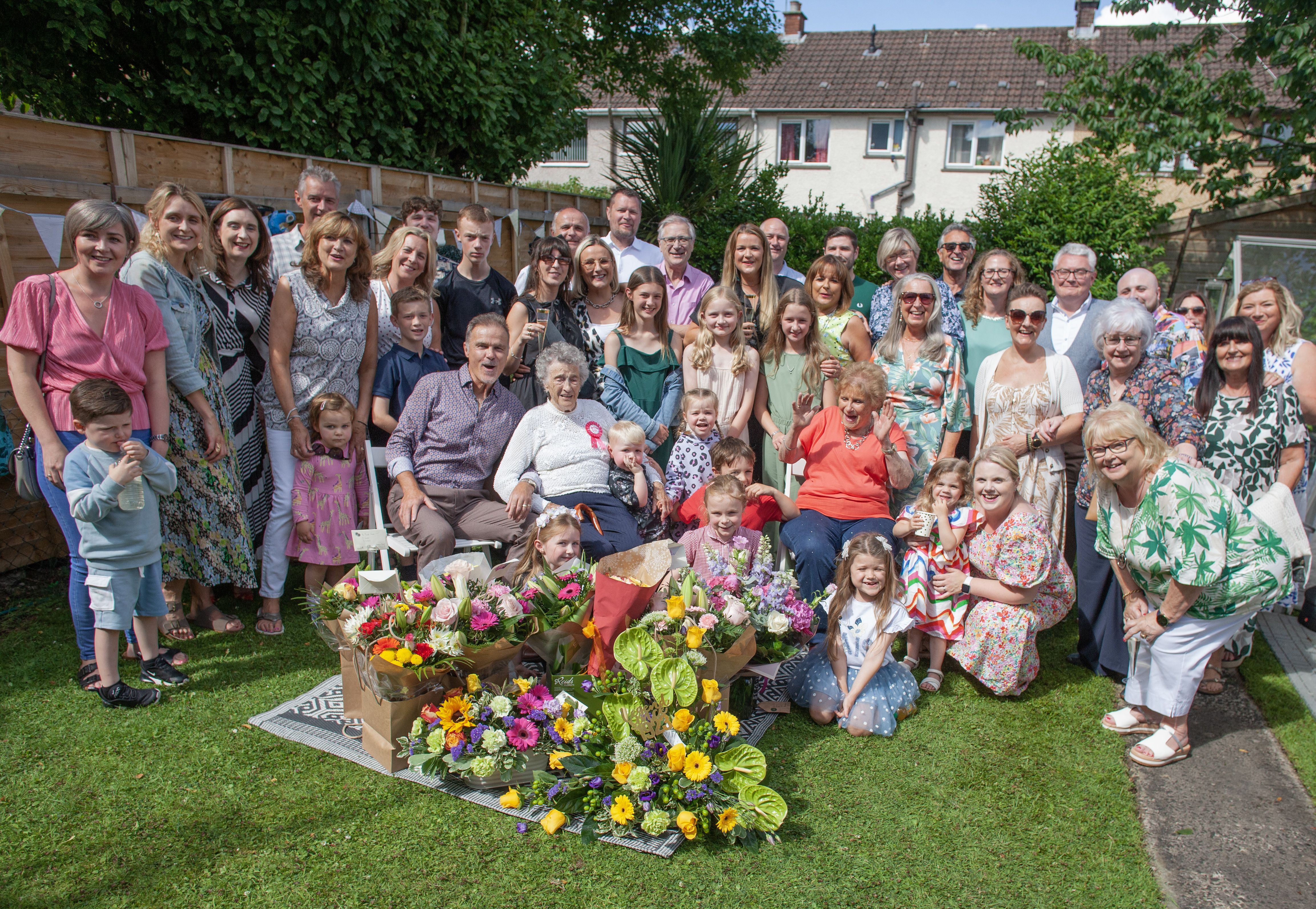 Shaws Road woman Brenda celebrates her 100th birthday with family