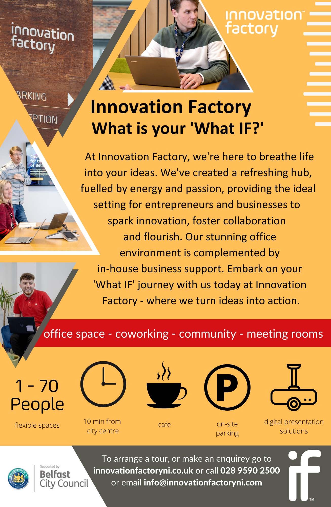 Ryan is Belfast's new Mayor and Áine is Deputy Mayor of the city