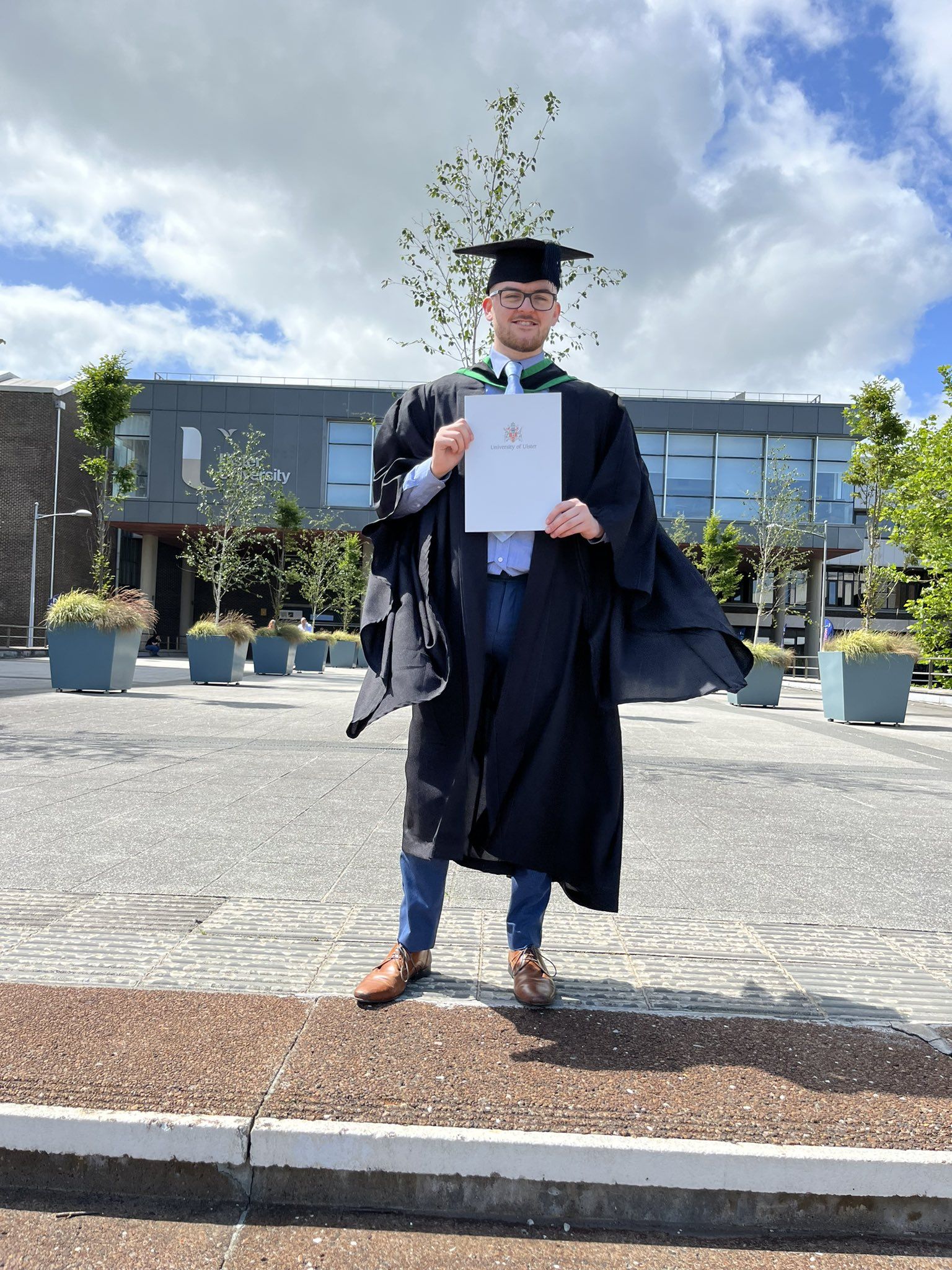 West Belfast graduate Maghnus 'a rising star in journalism'