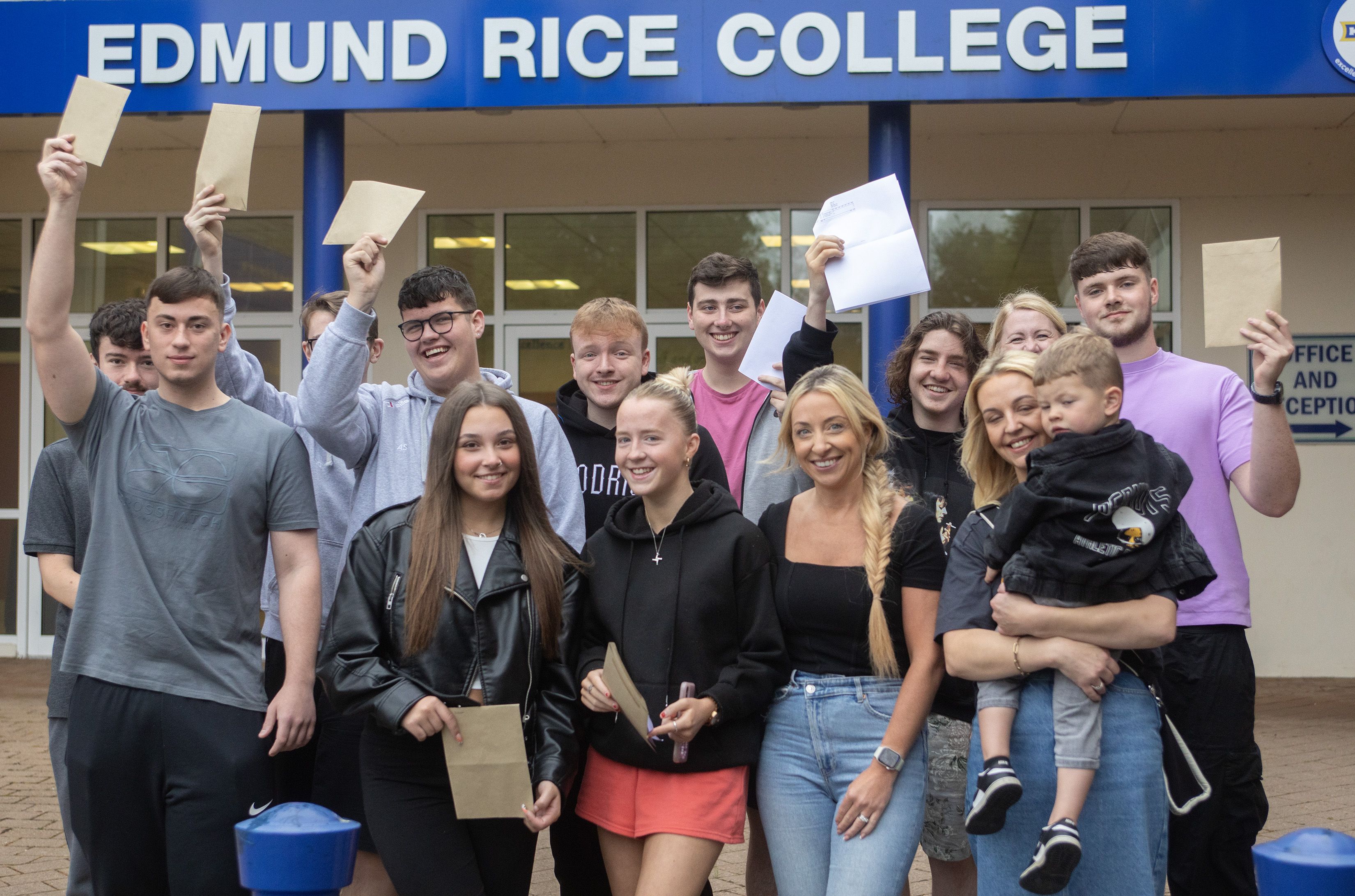 Joy and relief as pupils receive A-Level results