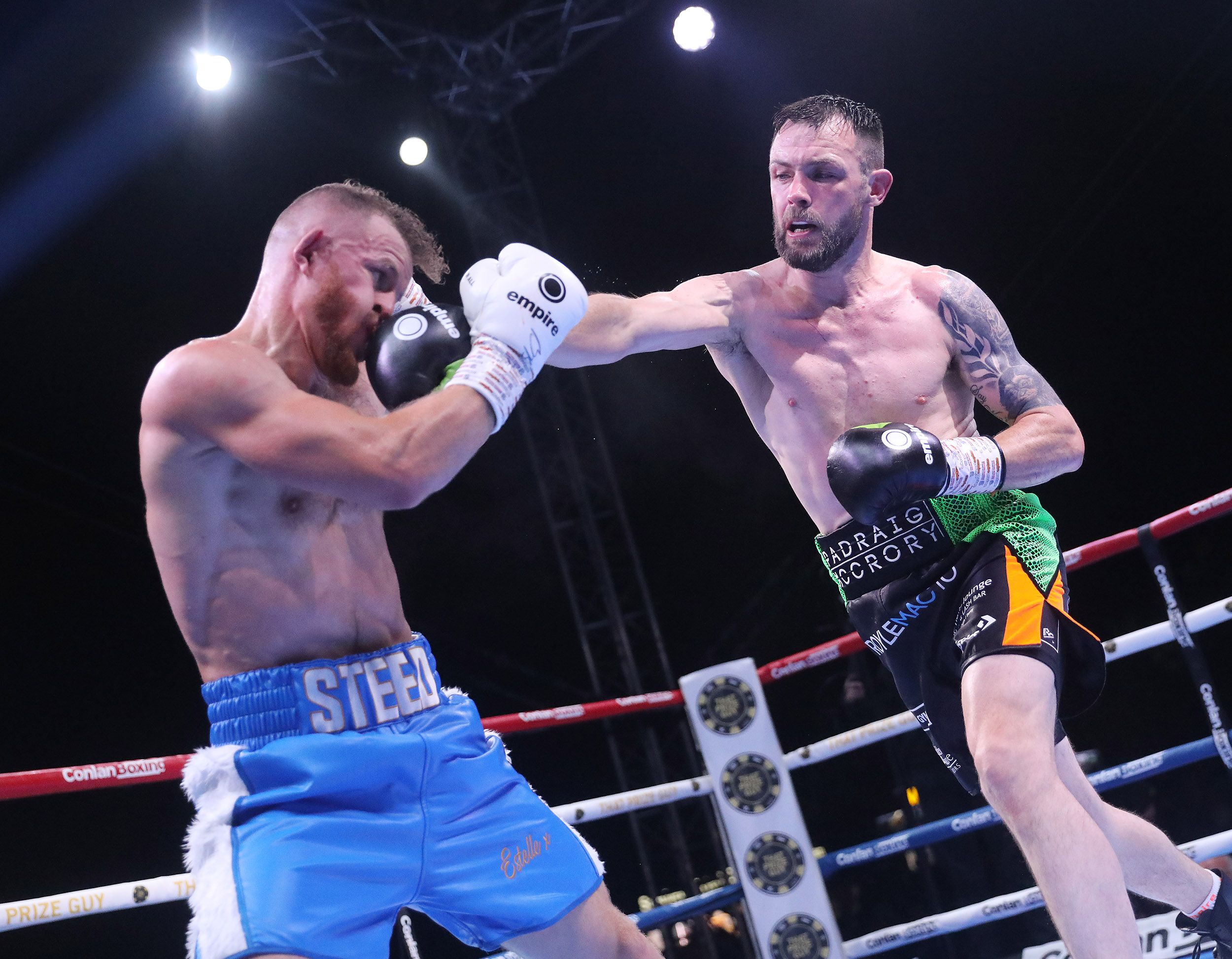 Féile Fight Night: McCrory digs deep to pass Woodall test