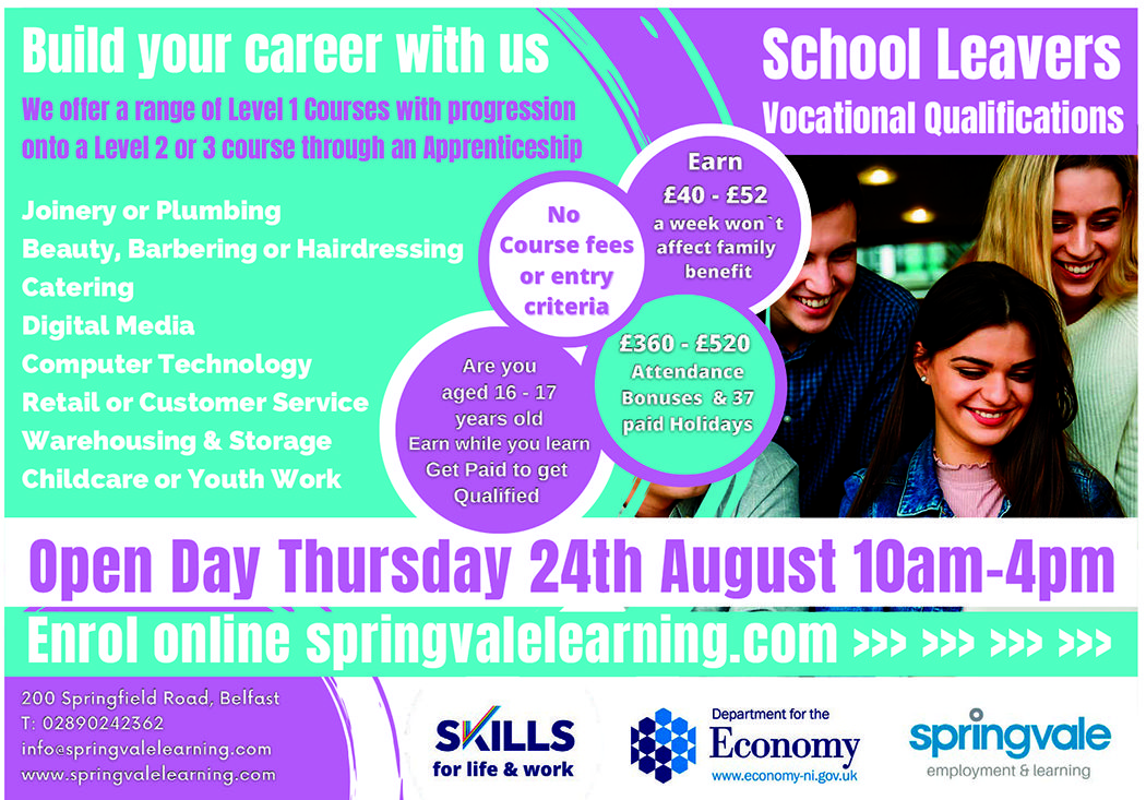 ON COURSE 2023: Build your career with Springvale