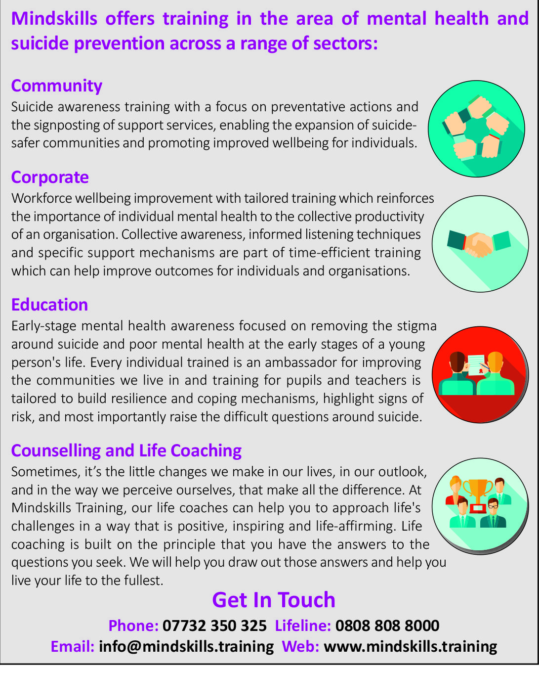 WATCH: Mindskills key to helping those in need of mental health support