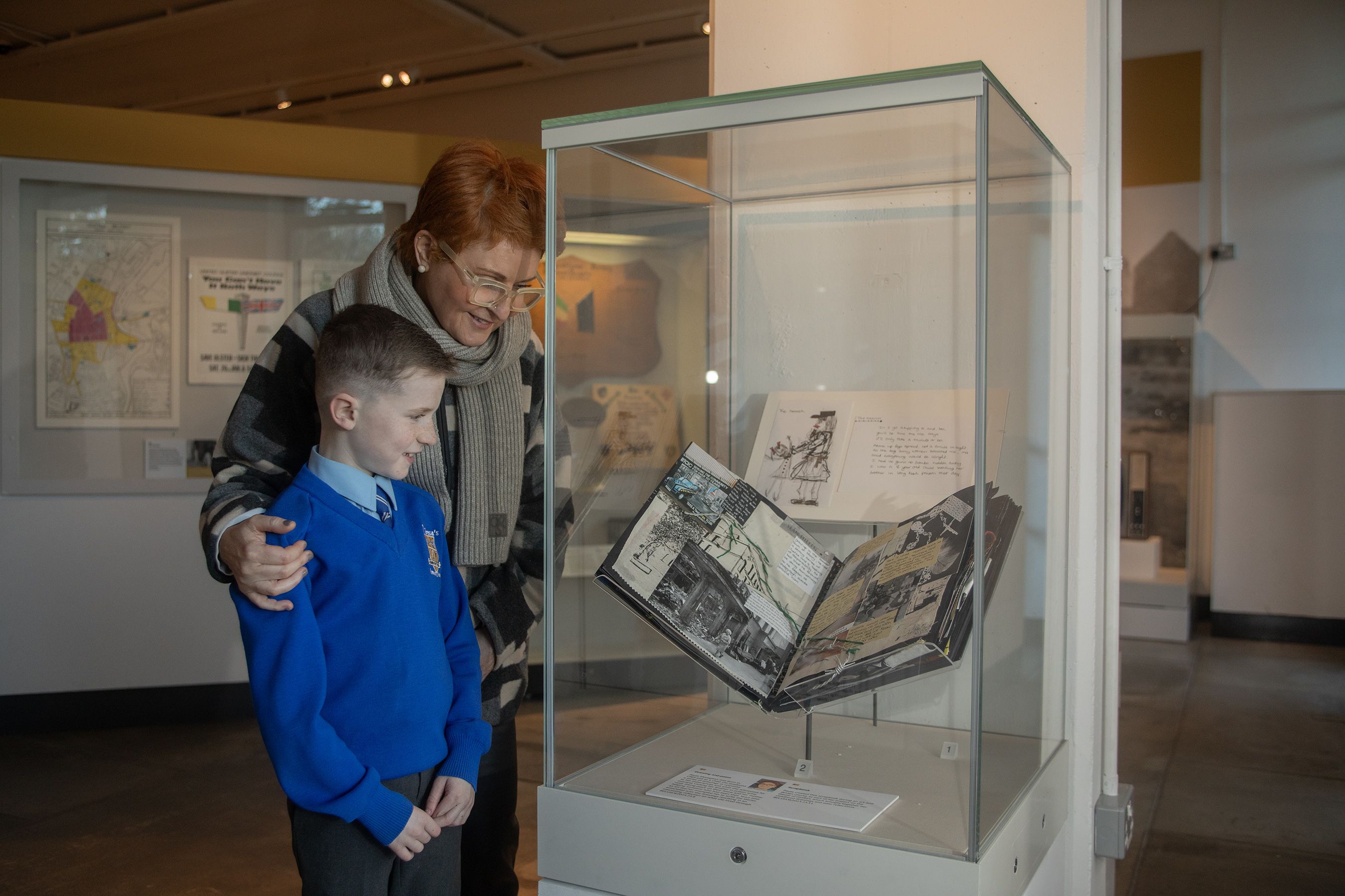 Paula's Troubles art goes on permanent display at the Ulster Museum