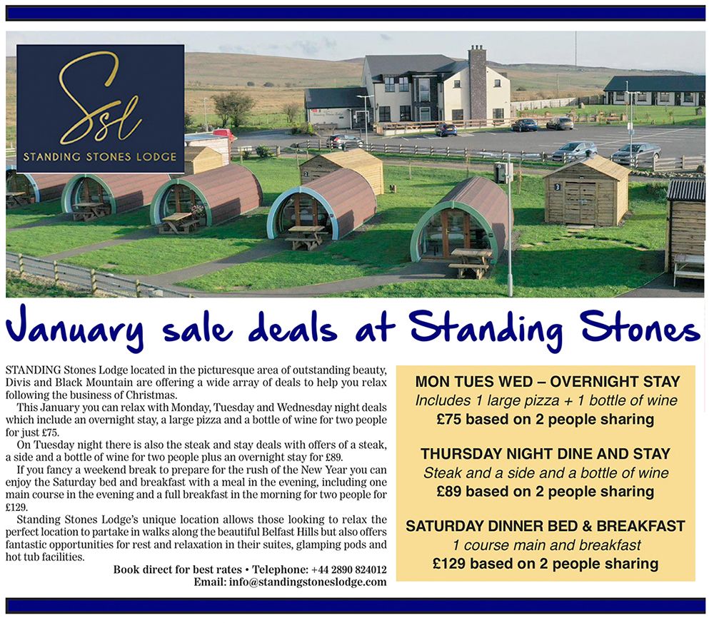 WATCH: Relax this January with top sale deals at Standing Stones