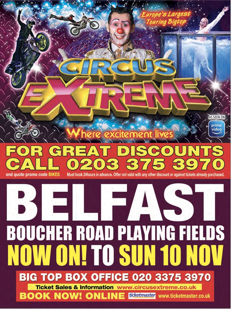 Roll up, roll up – Circus Extreme has arrived at Boucher Road