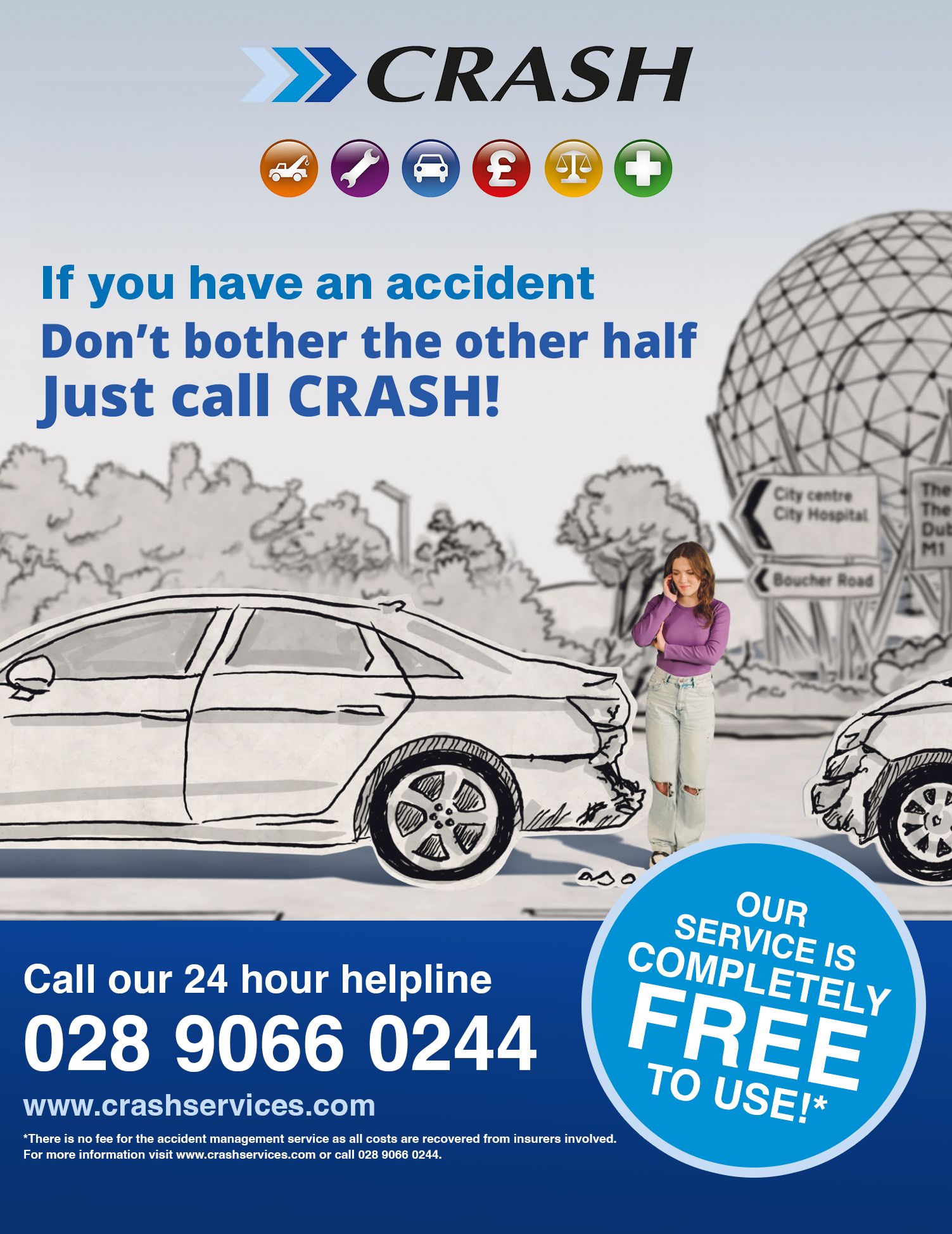 CRASH Services is now open on Boucher Road