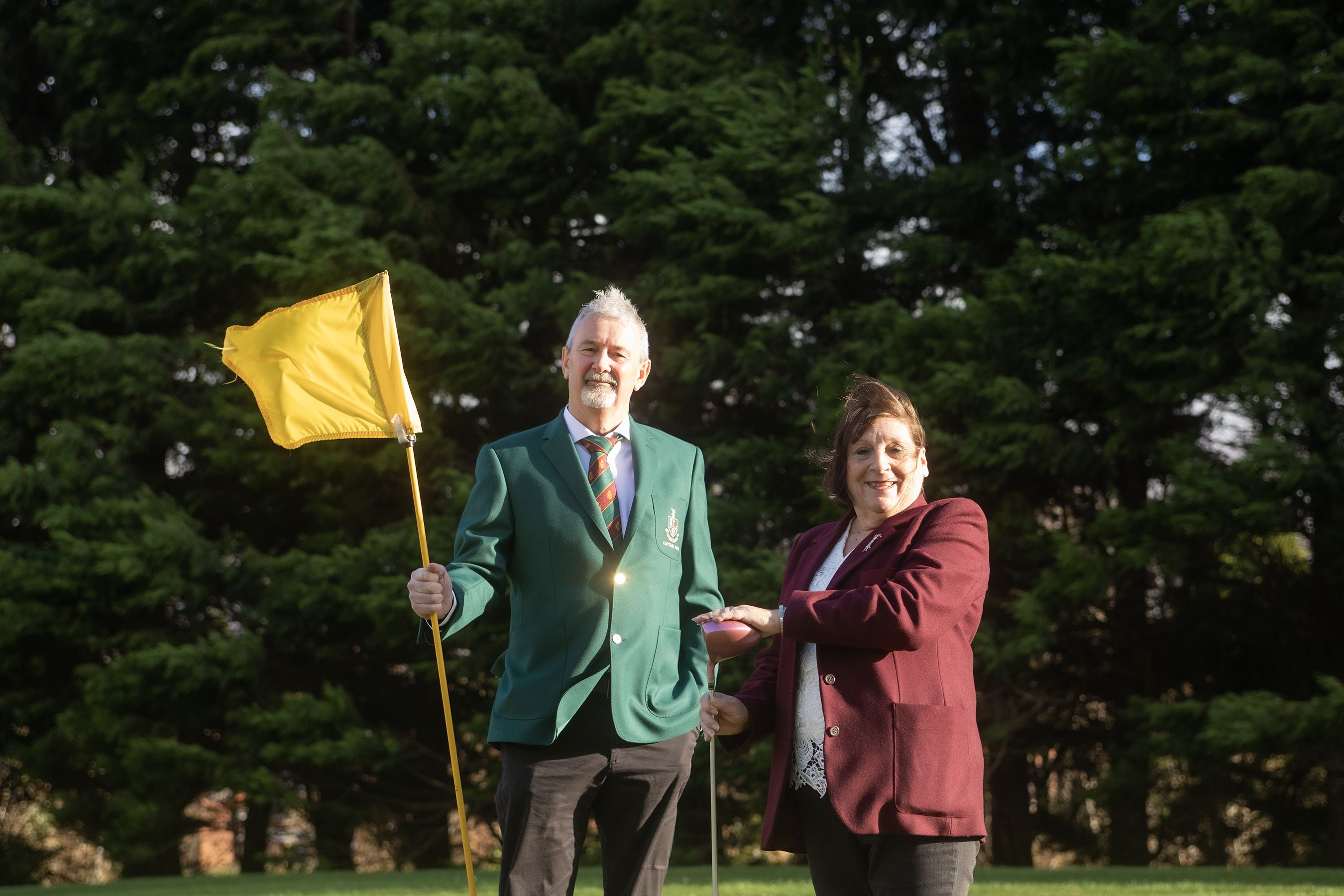 Marion is the first female President of Cliftonville Golf Club