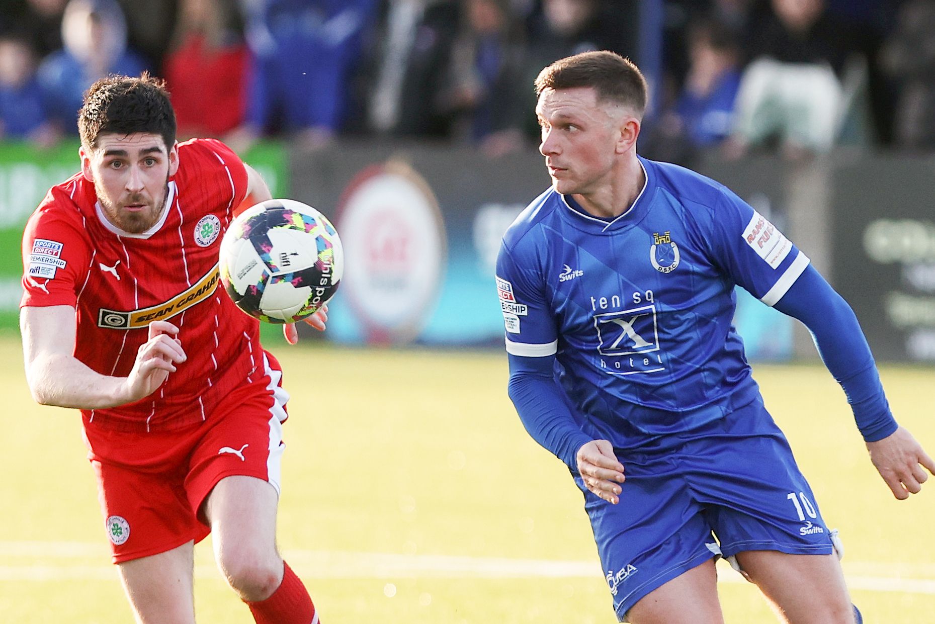 NIFL Premiership: Cliftonville title hopes sunk after Dungannon defeat