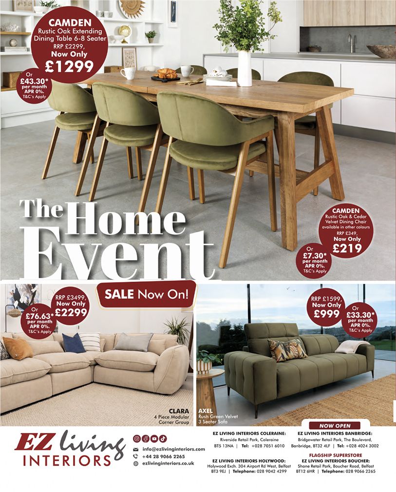 Furnishing your first home with EZ Living Interiors