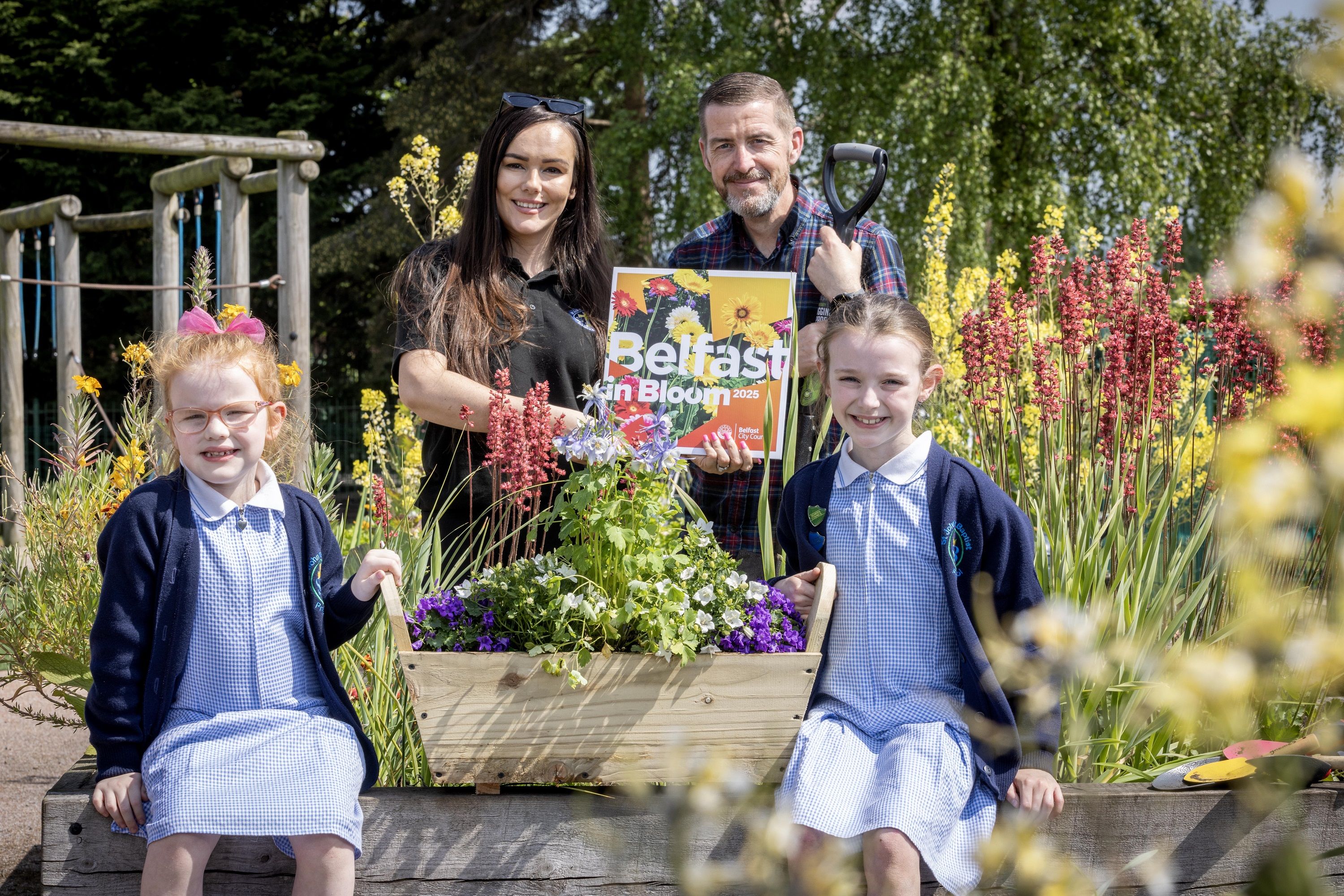 St John the Baptist gardeners launch Belfast in Bloom 2025 competition