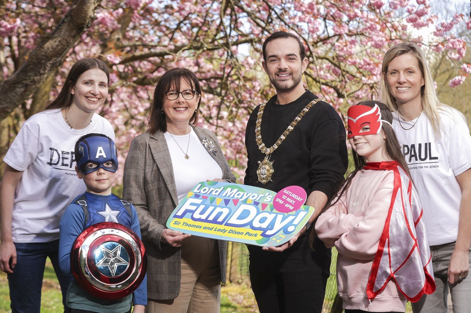 Superheroes assemble ahead of Lord Mayor’s charity fun day