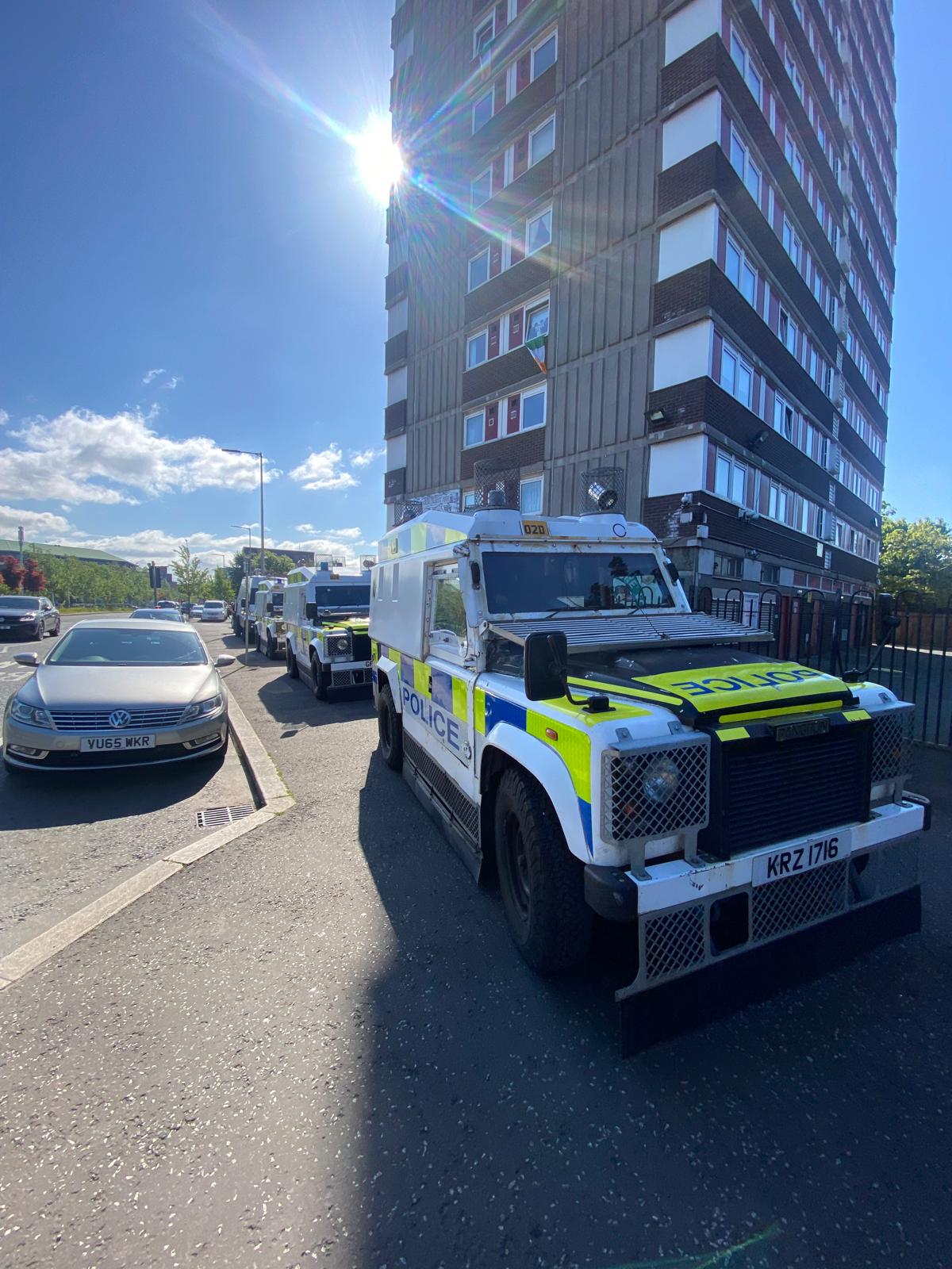 Suspicious object sparks evacuation of Divis Tower