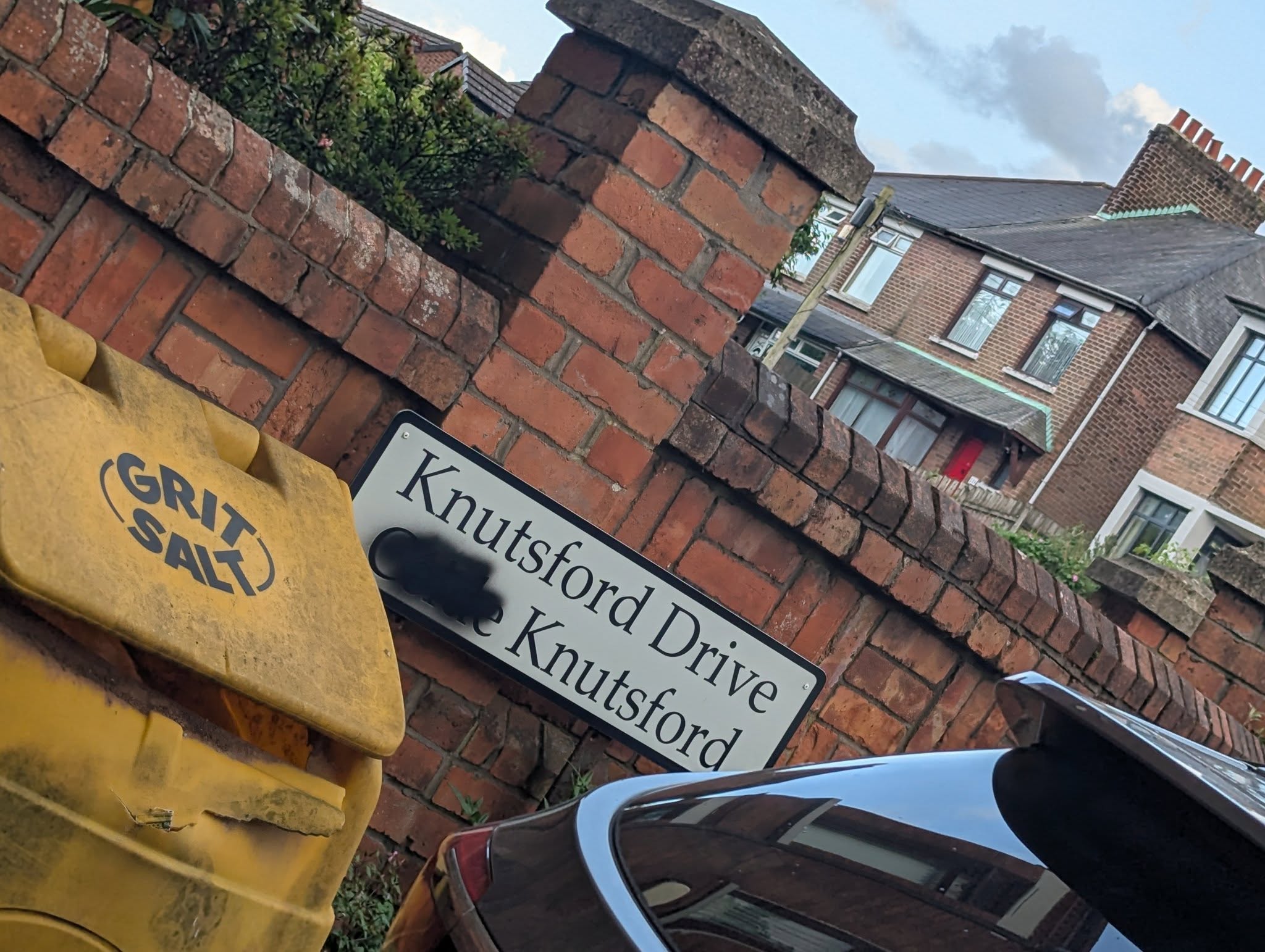 Two Irish language signs vandalised in North Belfast