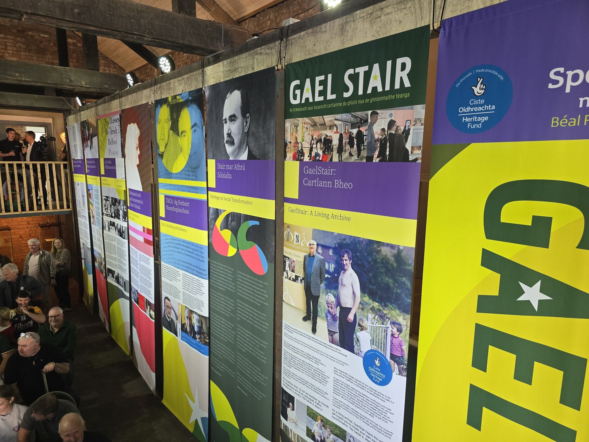 New Conway Mill exhibition tells the story of pioneering Gaeilgeoirí