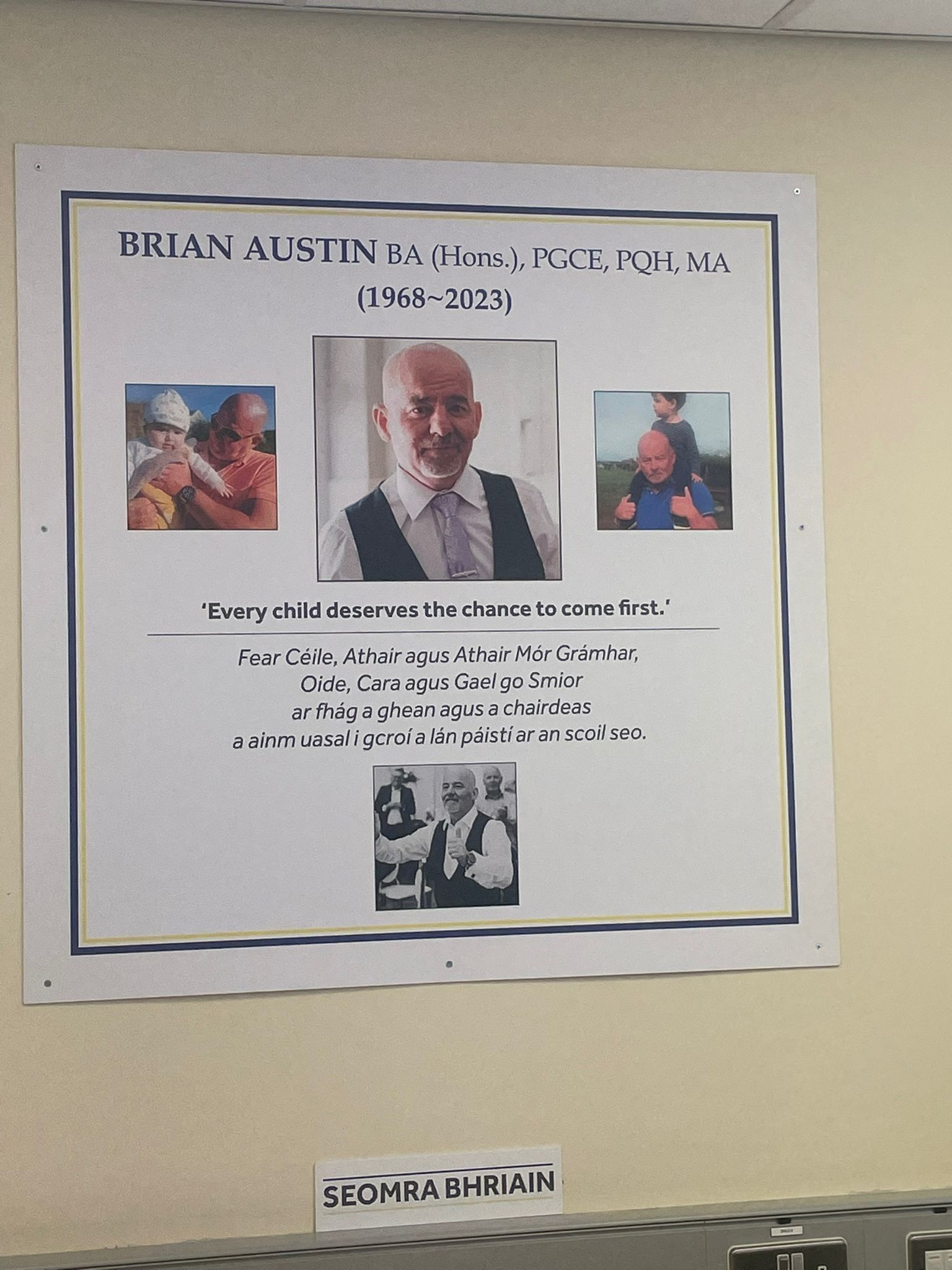 Legacy of former special needs teacher Brian Austin lives on at ...