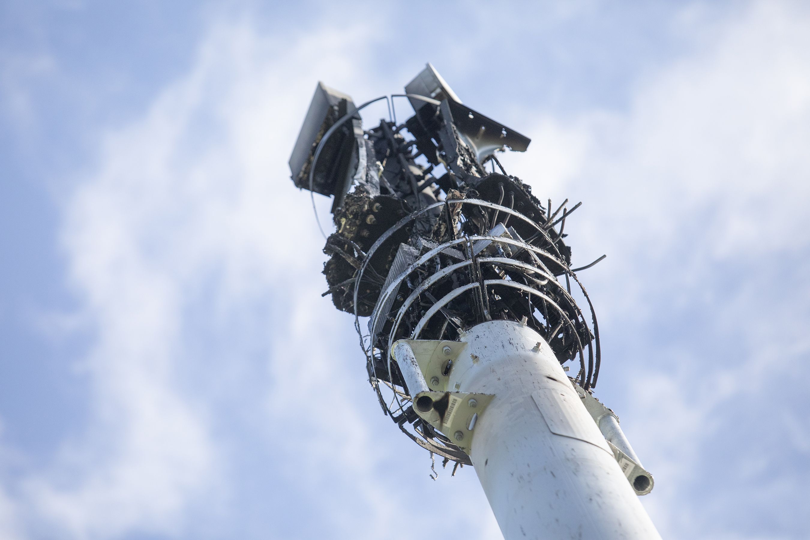 Bill rises to several million as latest 5G mast set alight on the ...