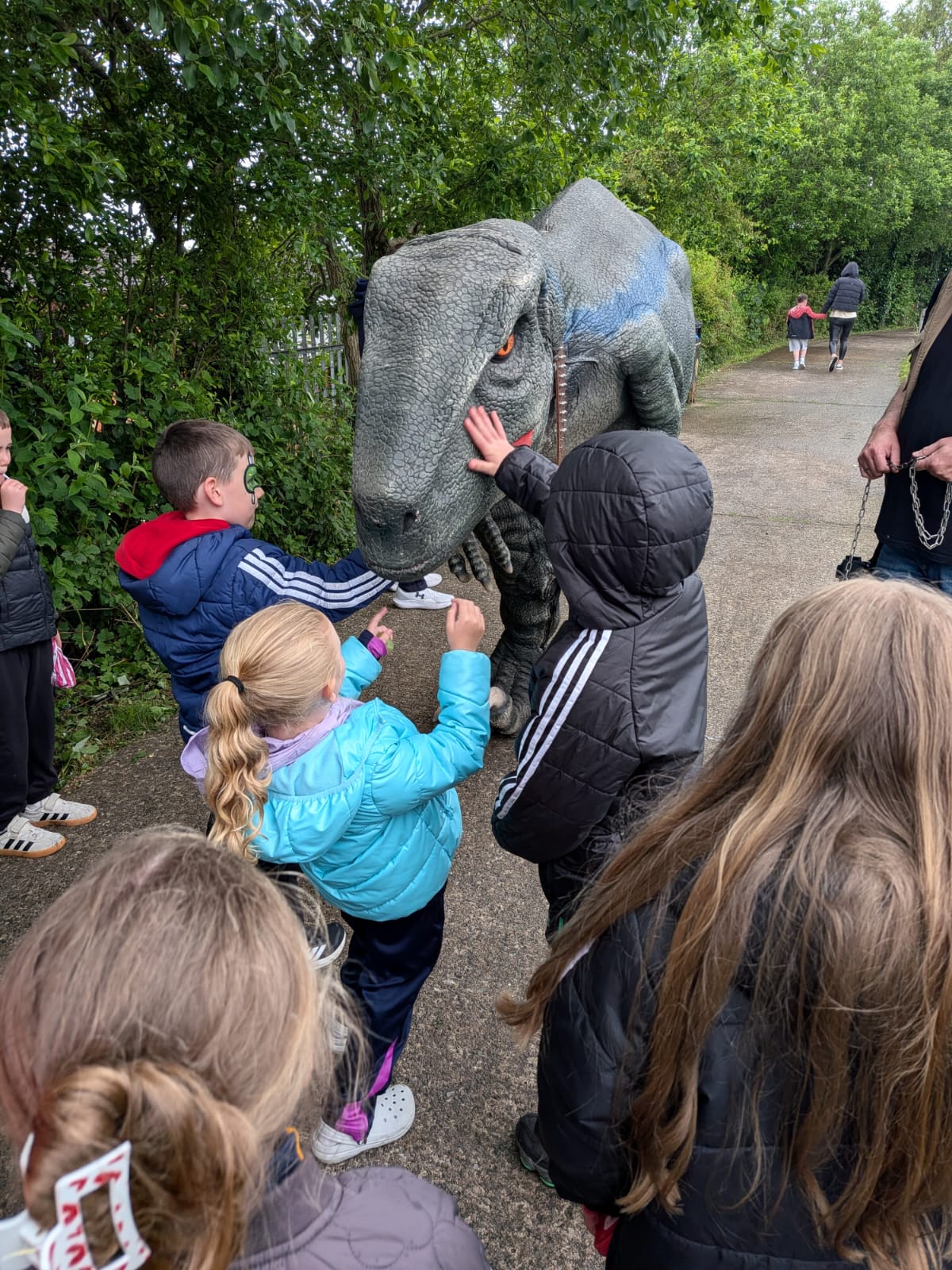 Jurassic fun and entertainment at the Half Moon Lake